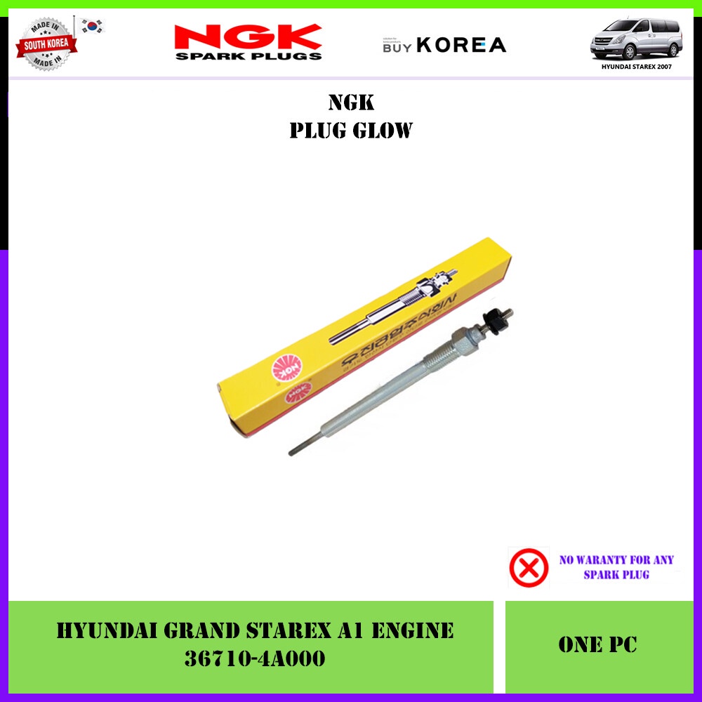 Hyundai Grand Starex A1 Engine NGK Plug Glow 1pc (36710-4A000) | Shopee ...