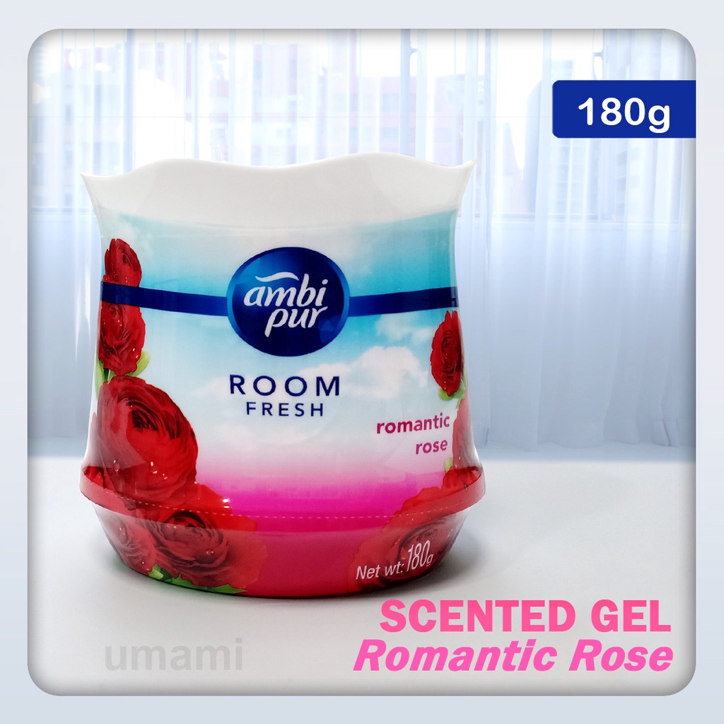 Ambi Pur Room Fresh | Romantic Rose Gel (180g) | Shopee Malaysia