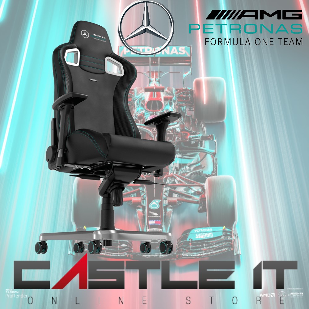 NOBLECHAIRS EPIC MERCEDES-AMG PETRONAS F1 TEAM-2021 GAMING CHAIR - PGW ...