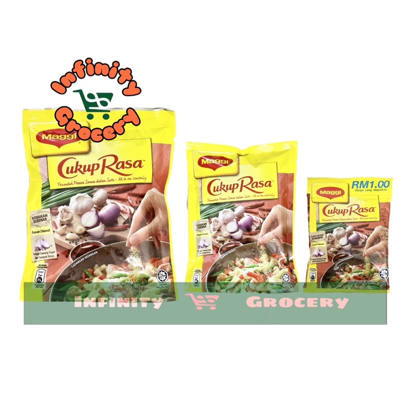 [Halal] Maggi Cukup Rasa All In One Seasoning ( 25g )( 100g )( 300g ...