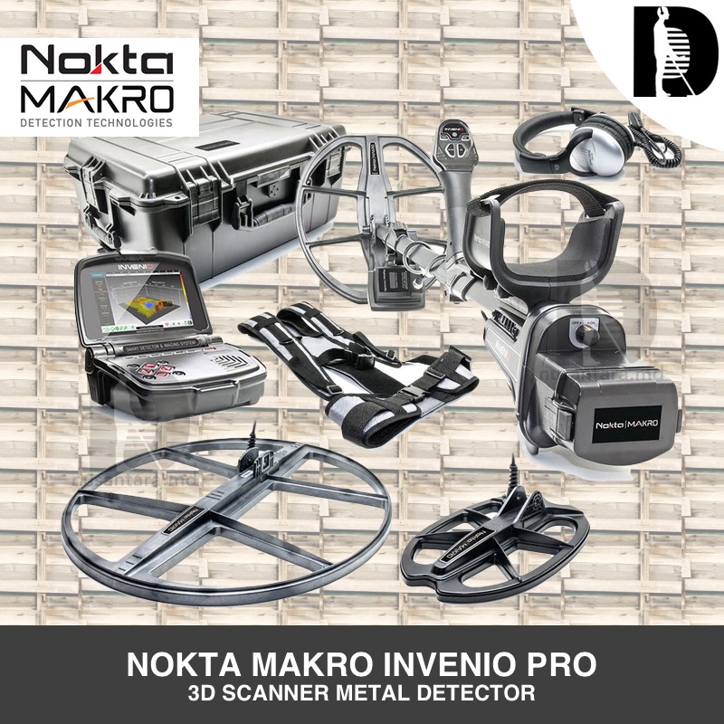 Nokta Makro Invenio Pro Pack 3D Imaging Metal Detector Pengesan Harta Karun | Shopee Malaysia