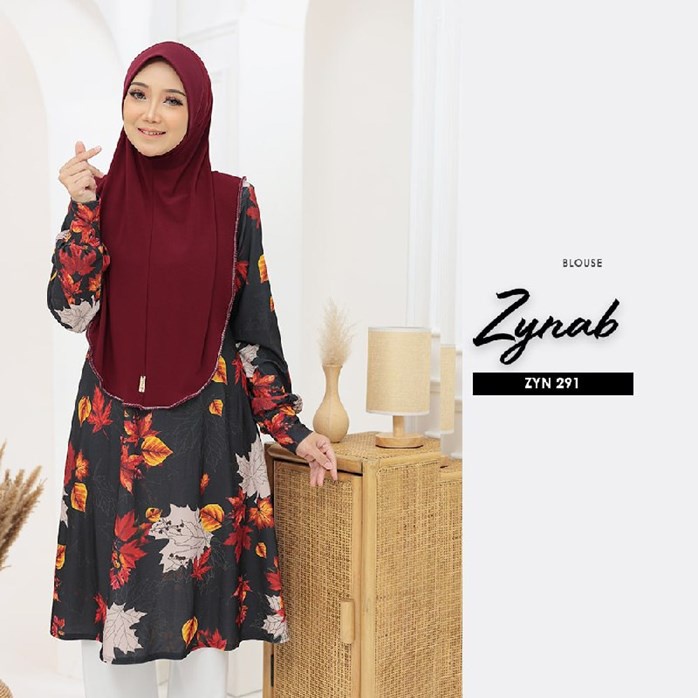 BLOUSE ZYNAB BY DALILA 1 | Shopee Malaysia