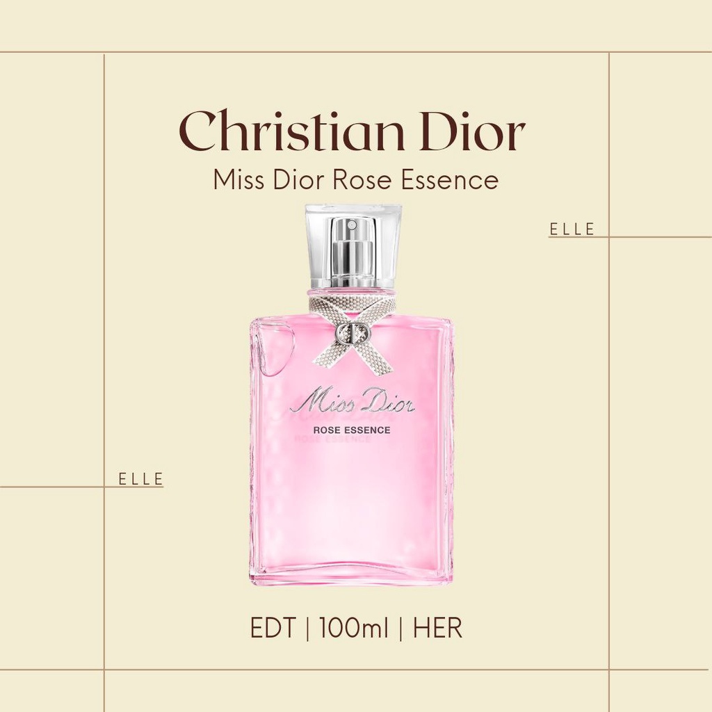 CHRISTIAN DIOR MISS DIOR ROSE ESSENCE LIMITED EDITION PERFUME WOAMN EDT ...