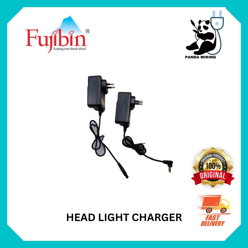 (ORIGINAL) Fujibin LED Head Light Charger Head Lamp Lampu Kepala (3W ...