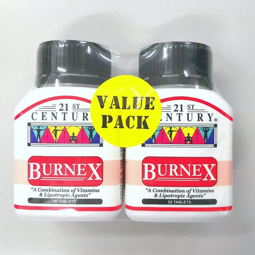 21st Century Burnex Tablets 50's/ 2x50's | Shopee Malaysia
