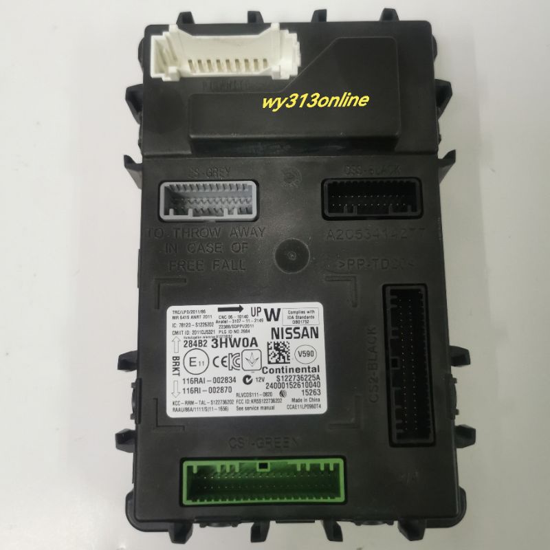 Original Nissan Almera Body Control Module BCM 284B2-3HW0A #W | Shopee ...