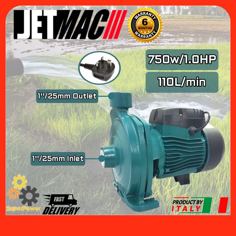 JETMAC ITALY JPG-1580L 750w 1'' Electric Water Pump | Shopee Malaysia