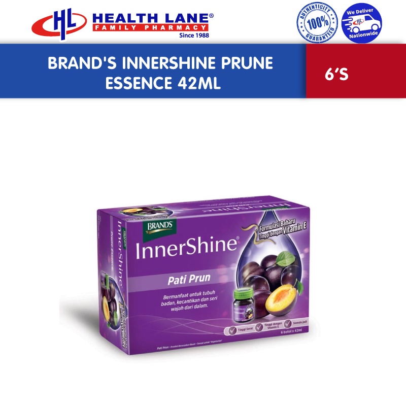 BRAND'S INNERSHINE PRUNE ESSENCE (42ML X 6'S) | Shopee Malaysia