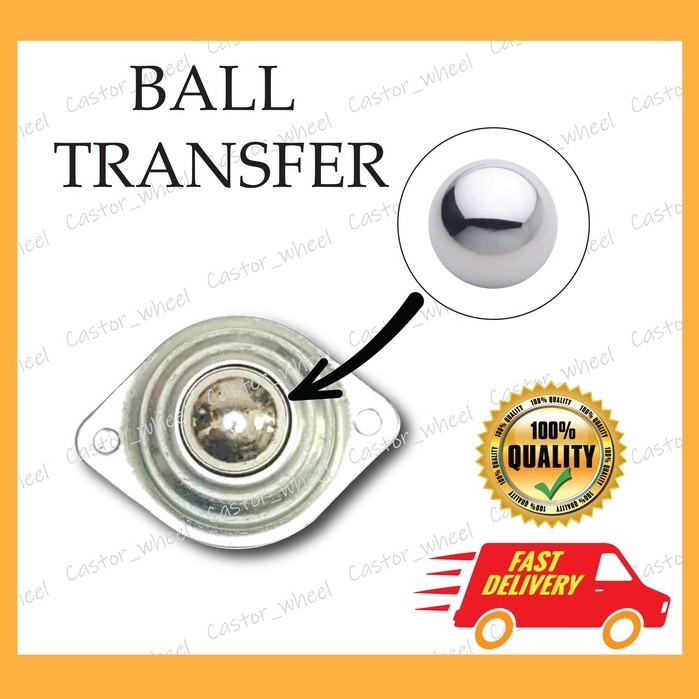 BALL TRANSFER EYEBALL ROLLER CASTER/CASTOR BALL BEARING / ROLLER BULL ...