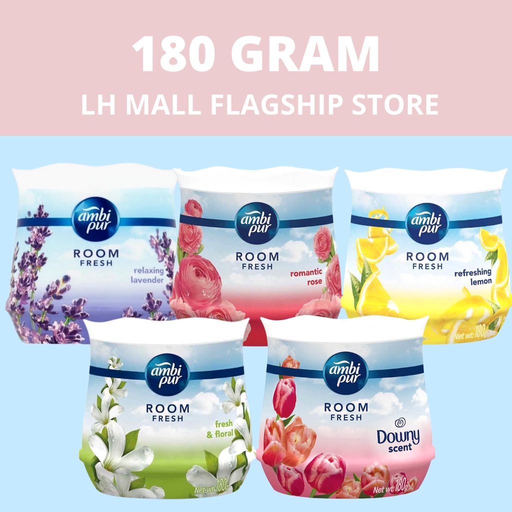 VALUE PACK - Ambi Pur Gel Air Freshener Room Fresh 180g ( lhmall ...