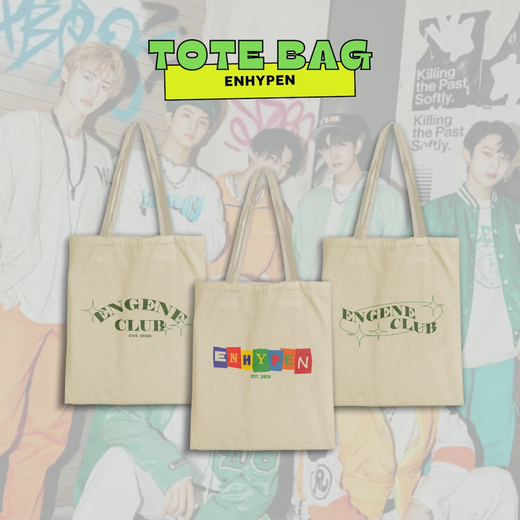 Kpop ENHYPEN Tote Bag // Dimension Dilemma Engene | Shopee Malaysia