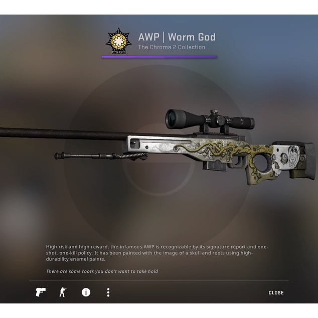 CSGO Skin AWP | Worm God Cosmetic | Shopee Malaysia