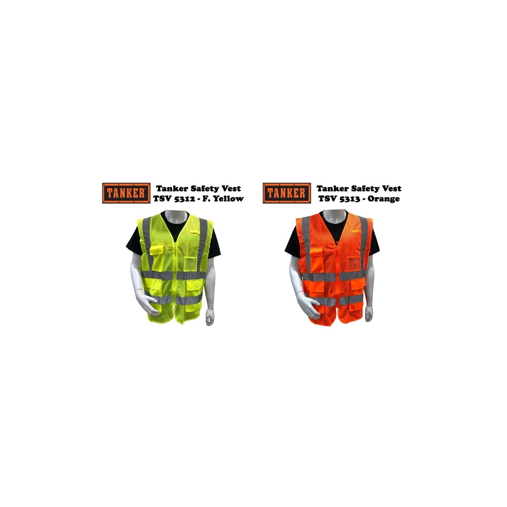 TANKER SAFETY VEST | TSV5312 & TSV5313 NETTING | Shopee Malaysia