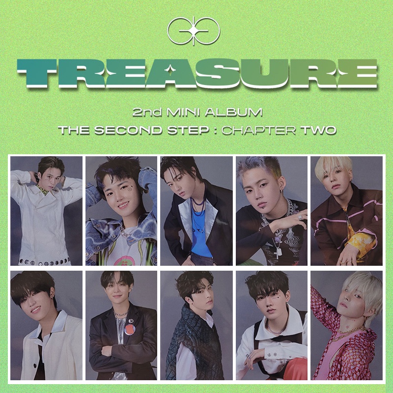Treasure 2nd Mini Album - THE SECOND STEP : CHAPTER TWO [KnPOPS PHOTOCARD] | Shopee Malaysia
