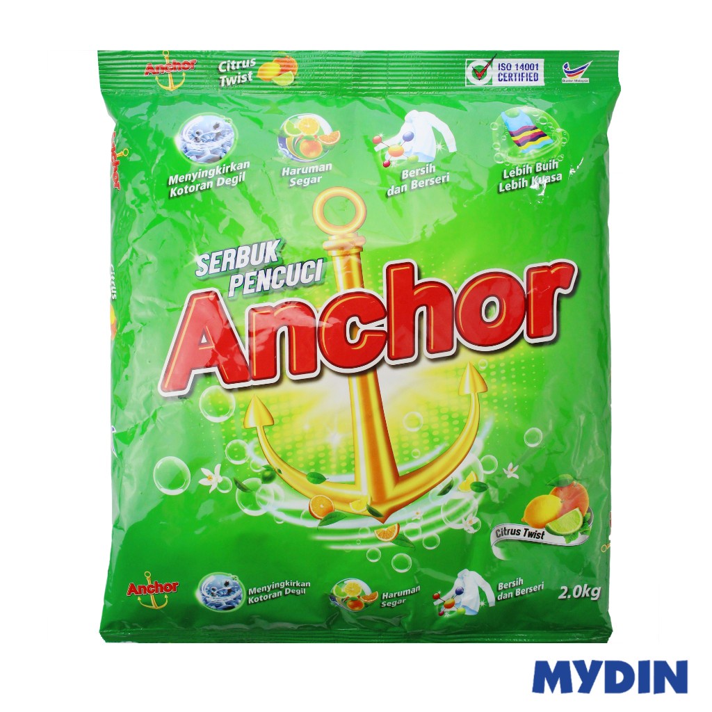Anchor Detergent Powder (2kg) - 2 Variants | Shopee Malaysia
