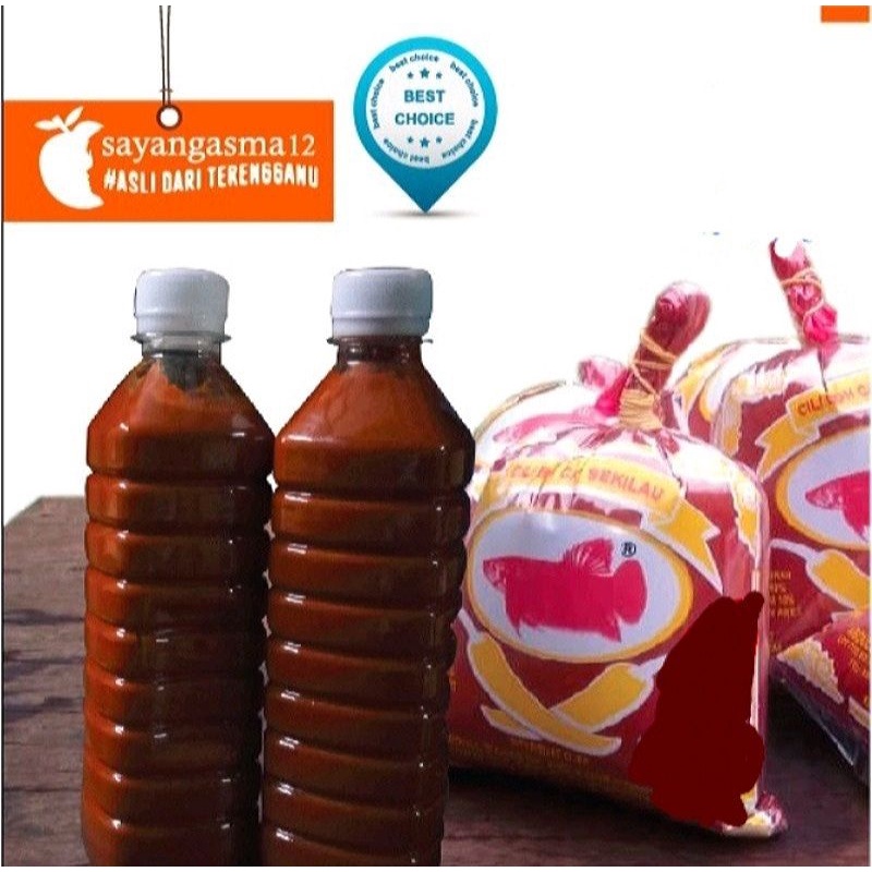500gm Cili Boh CAP SEKILAU Fresh dari Kilang!! (DALAM BOTOL) | Shopee ...