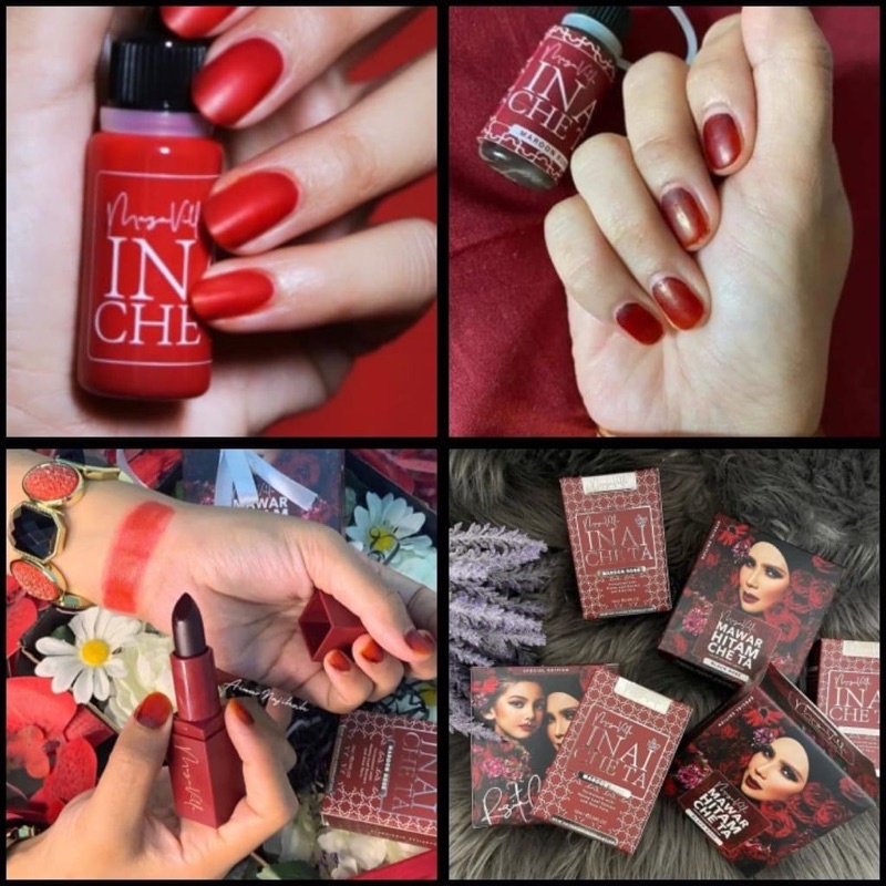 INAI CHE TA MAROON ROSE / LIPSTICK MAWAR HITAM BY CHE TA / ROZITA CHE WAN ORIGINAL HQ | Shopee ...