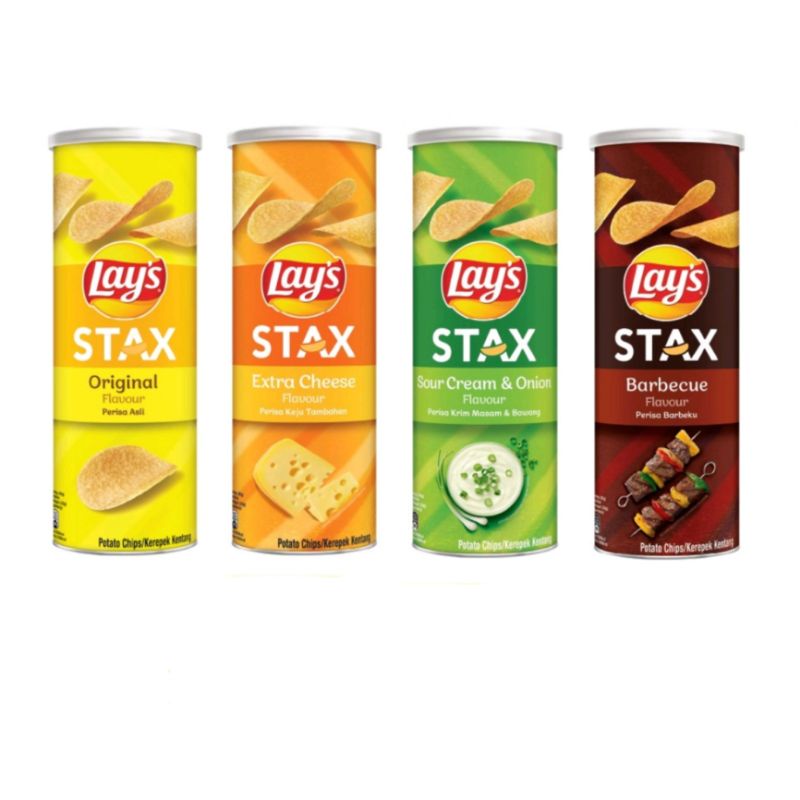 LAY'S MY Stax Potato Chips HALAL 135g | Shopee Malaysia
