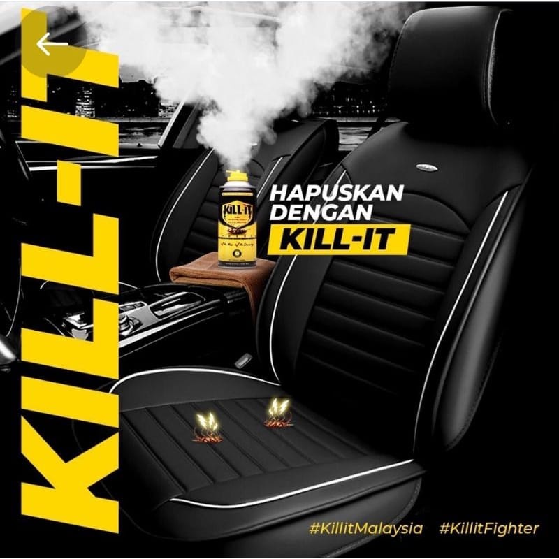 SPRAY HAPUS LIPAS DAN SERANGGA (KILL IT) | Shopee Malaysia