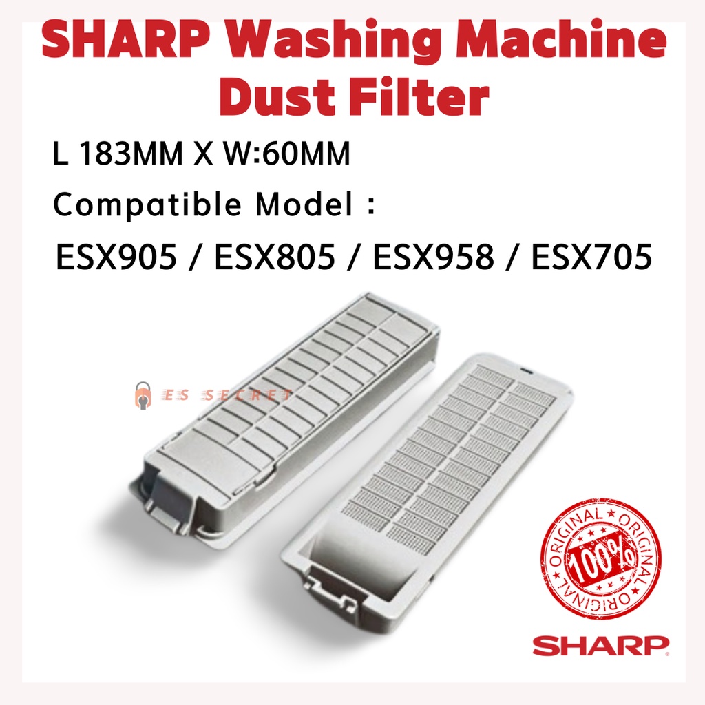 Sharp Washing Machine Dust Filter Original ESX905 / ESX805/ESX958 ...
