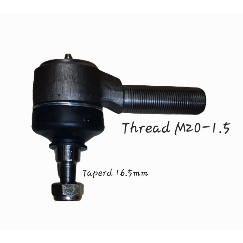 Ball joint tie rod end for kubota tractor l3001 taperd 16.5mm thread ...