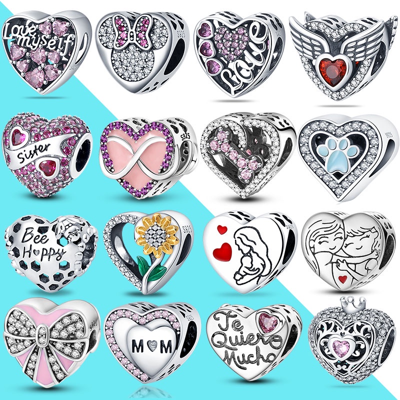 Hot Sale Charms Fit Pandora 925 Original Bracelet 925