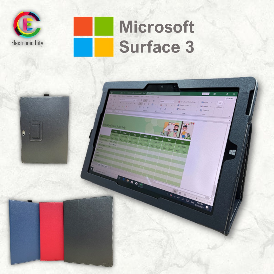 Microsoft Surface 3 Cover Case 2022 Luxury Fashion Stand Flip Design | Shopee Malaysia