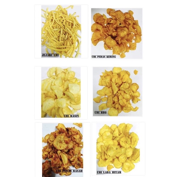 ANEKA KEREPEK UBI PEK BESAR | Shopee Malaysia