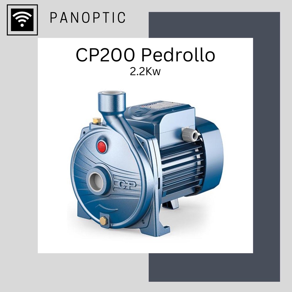 CP200 Pedrollo CENTRIFUGAL PUMP (3 PHASE) 2.2Kw Water pump | Shopee ...
