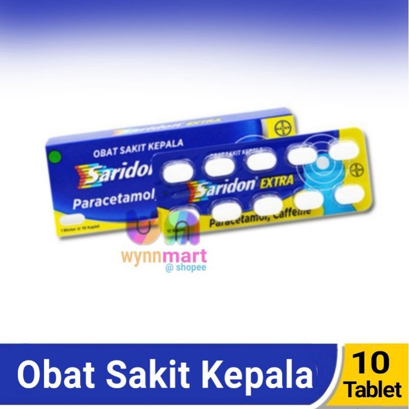 Saridon Extra @ 10 Tablets / Box | Shopee Malaysia