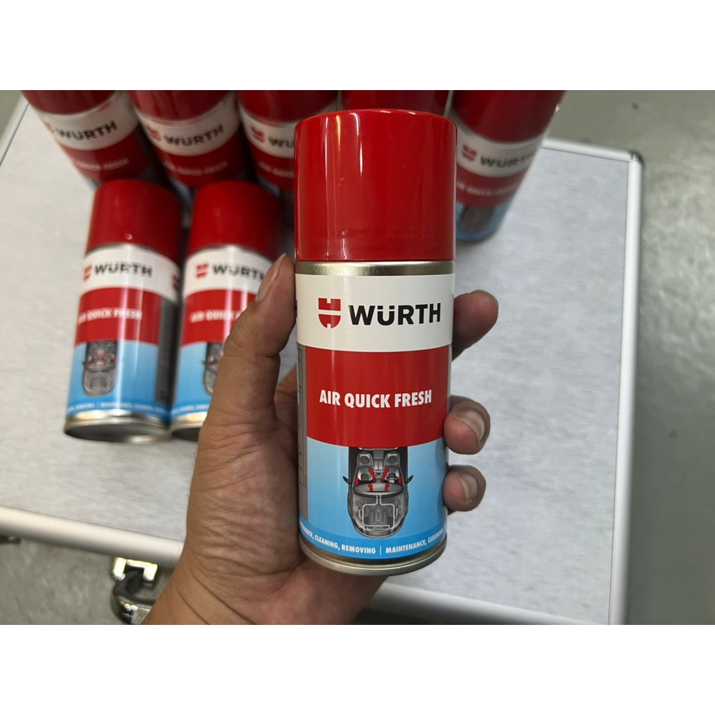 WURTH Air Quick Fresh (150ML) Deodorant Fast Air Cleaner Preventing and ...