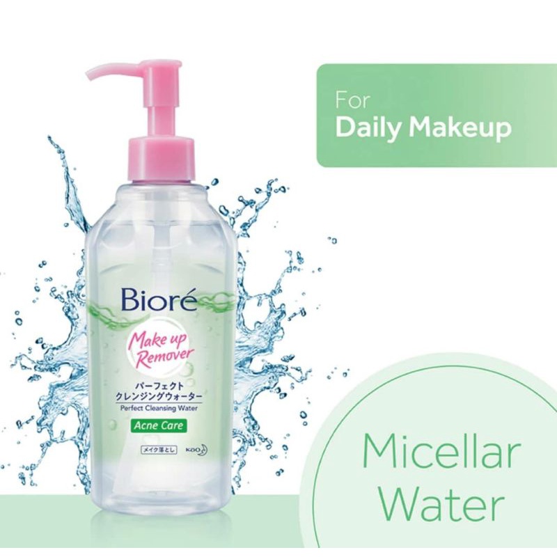 Biore Perfect Cleansing Water Acne Care 300ml | Shopee Malaysia