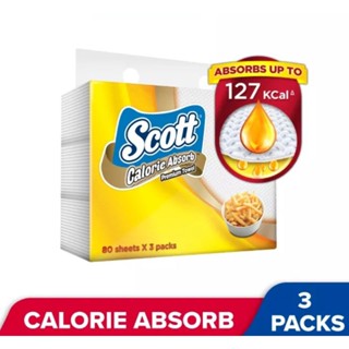 Scott Calorie Light 80s x 3 packs kitchen towels | Shopee Malaysia