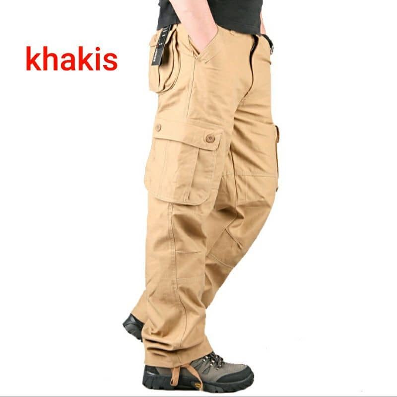 cargo pants men/seluar cargo six poket boleh pakai tali pengang/men ...
