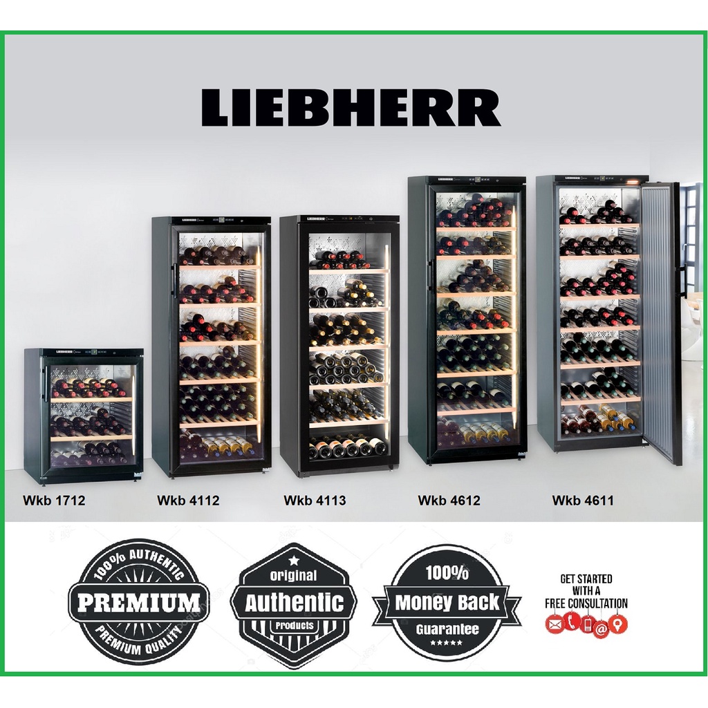 LIEBHERR BARRIQUE WKB 1712 WINE CHILLER | Shopee Malaysia