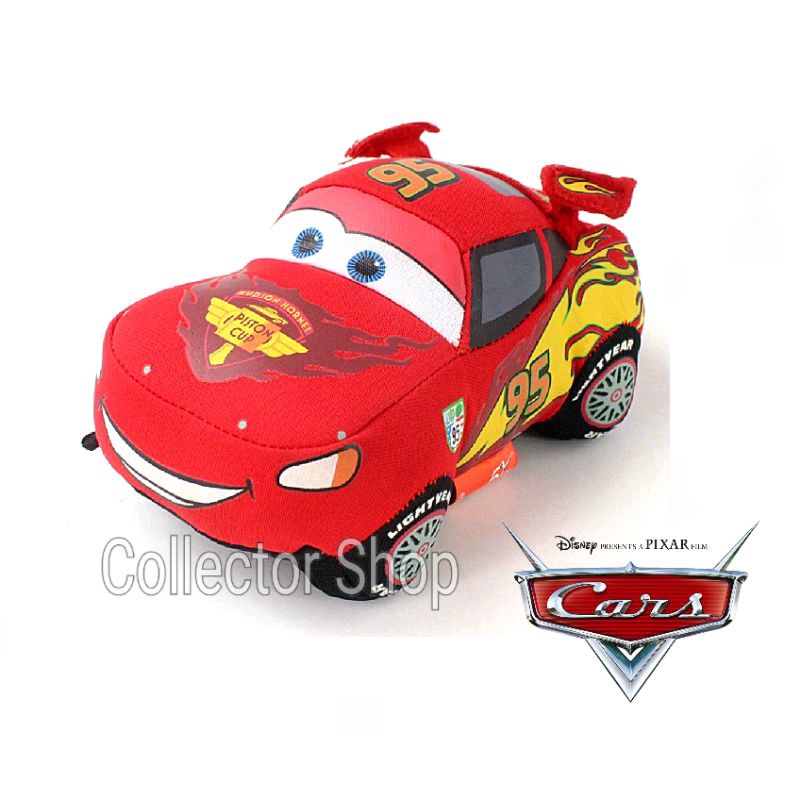Original Movie Cars Lightning McQueen NO.95 Red Car Kawaii Plush Toys ...