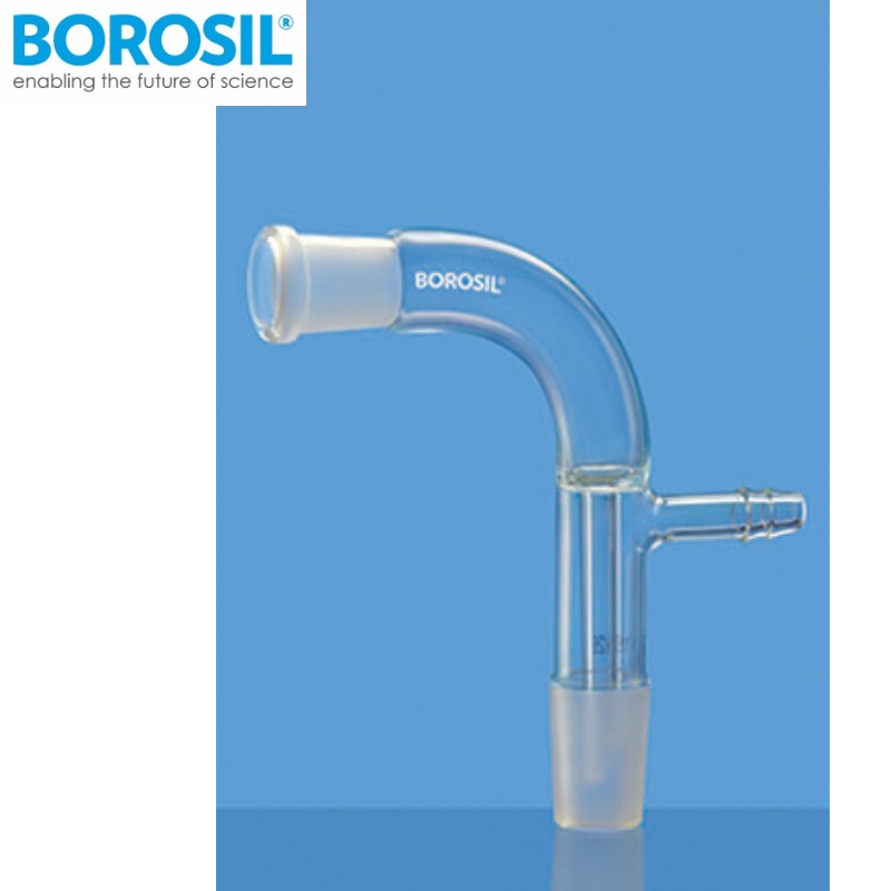 BOROSIL Adapter Receiver Bent With Vaccum Connection, Socket & Cone ...