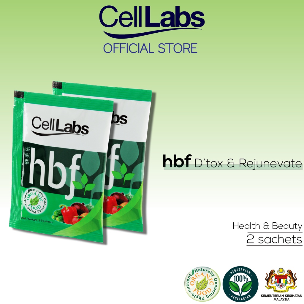 CellLabs HBF Detox (2 Sachets) | Shopee Malaysia