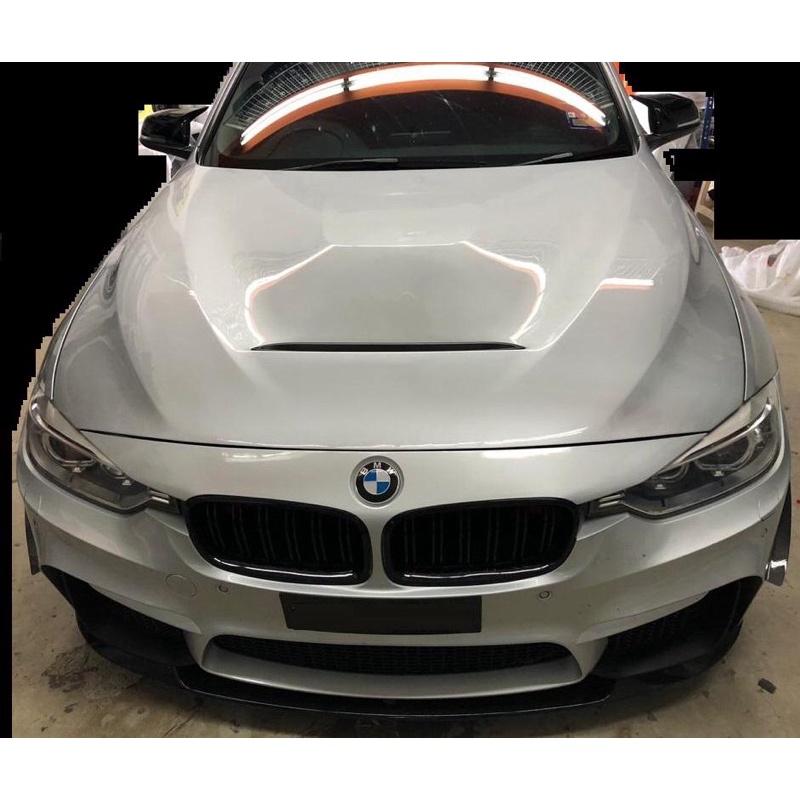 Bmw F30 3 series GTS front carbon fiber fibre bonnet bonet hood vented ...