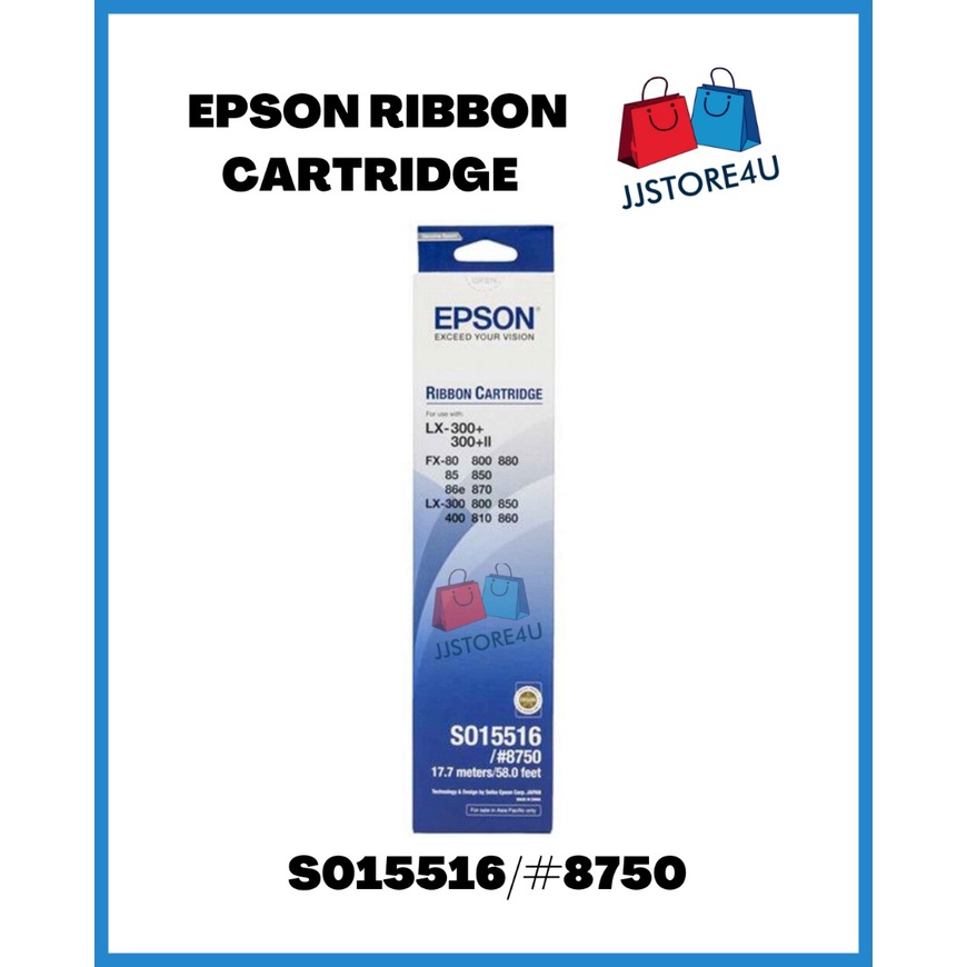 Epson Ribbon Cartridge ( S015516 / #8750 ) | Shopee Malaysia