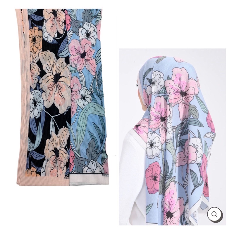 Shawl Pleated SUGARSCARF Vietnam | Shopee Malaysia