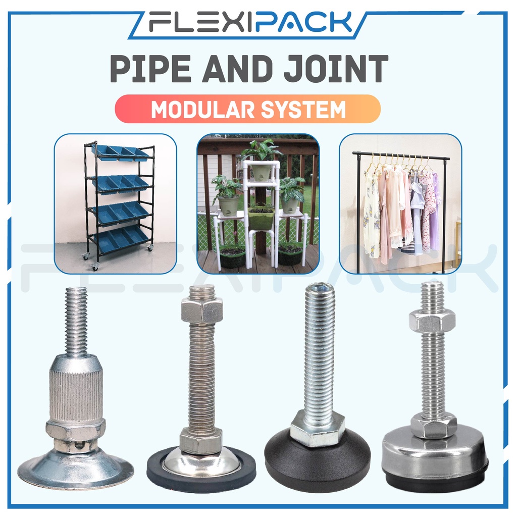 Adjuster Lean Tube Metal Pipe Connector Pipe Fittings Metal | Shopee ...