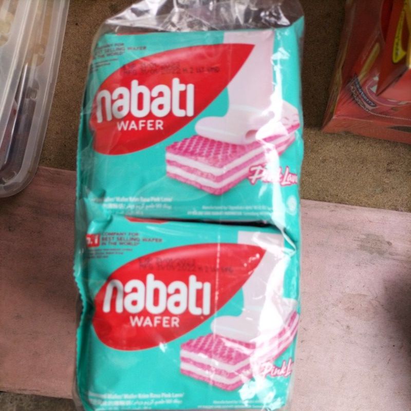 Nabati wafer (Pink Lava 46gx10pcs) | Shopee Malaysia