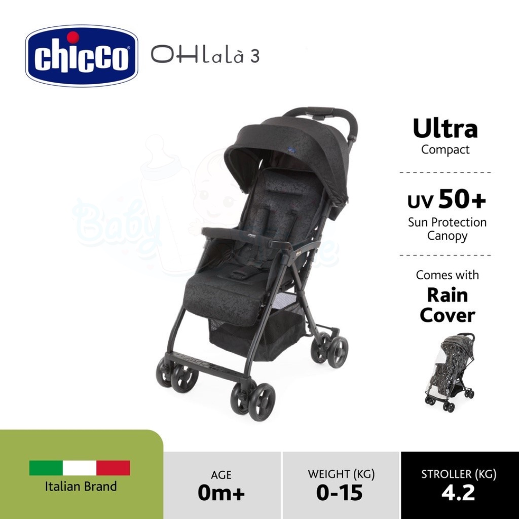 Chicco Ohlala 3 Stroller | Shopee Malaysia