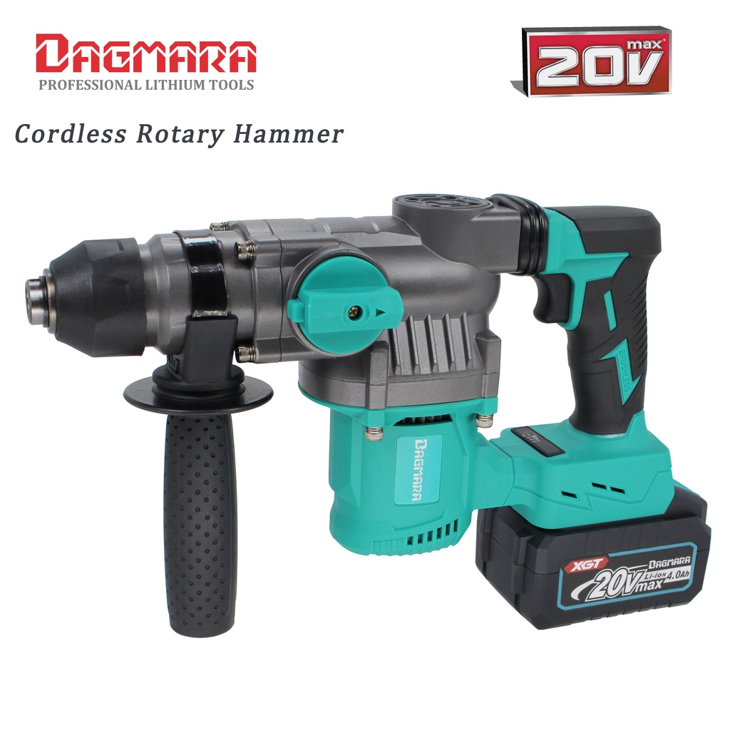 Dagmara 20V MAX Rotary Hammer Drill Brushless Technology | Shopee Malaysia