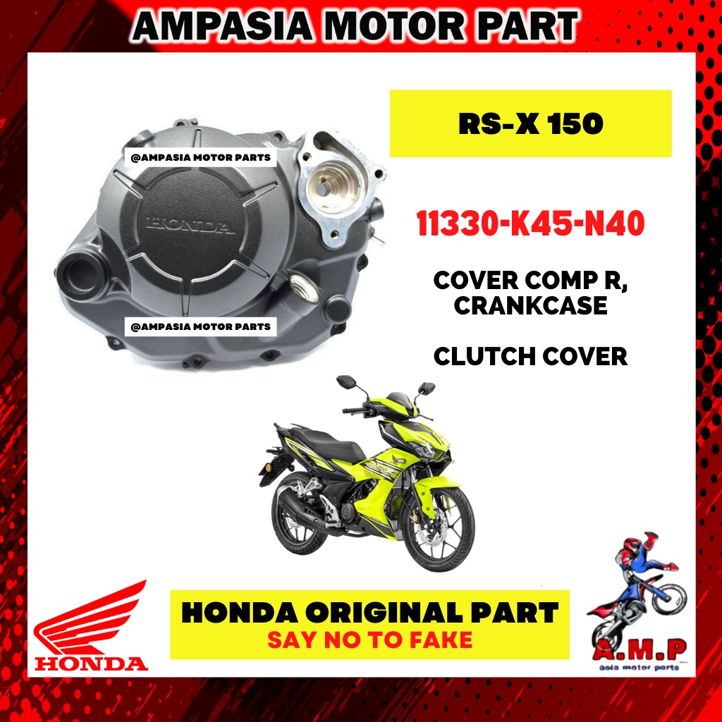 CRANKCASE COVER COMP REAR FOR HONDA RS150R V1 V2 RSX150 CBR150R WINNER ...