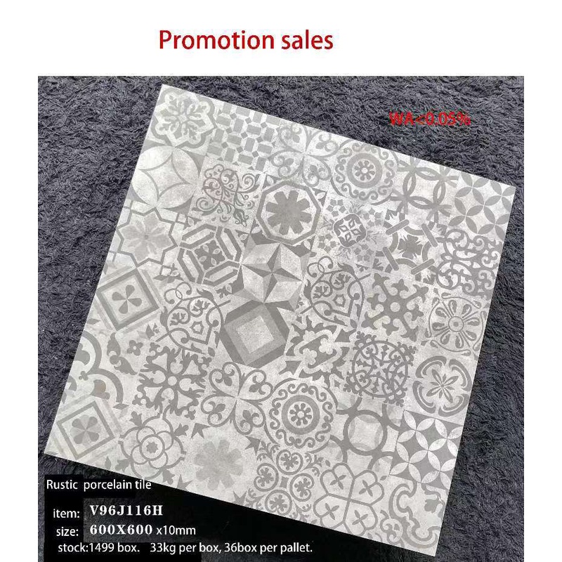 Real Tiles Modern Porcelain Tile Thick Self-Adhesive Wall Floor ...