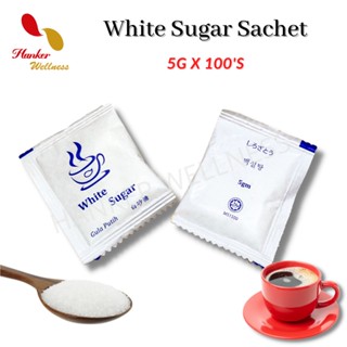 White Sugar Sachet Brown Sugar Gula Putih Gula Perang Paket Kecil Gula ...