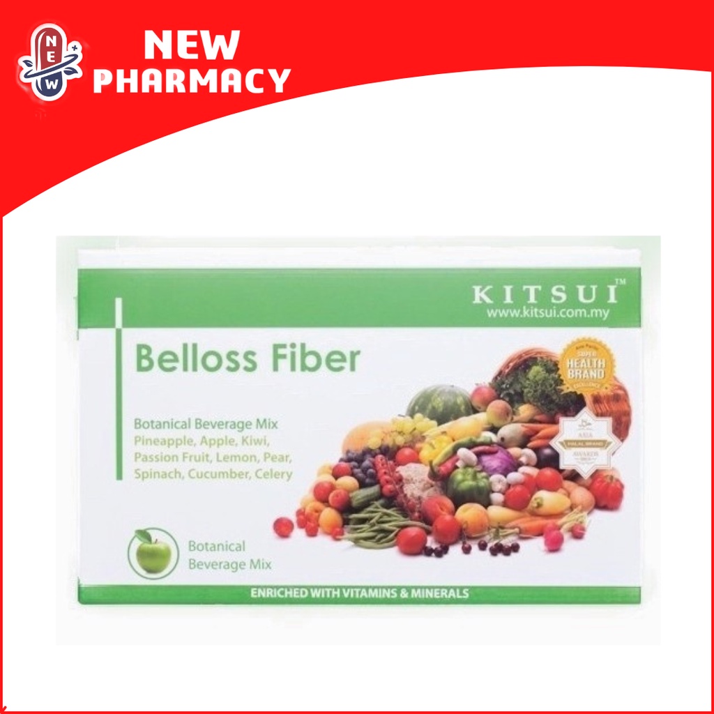 KITSUI BELLOSS FIBER 15G 15'S (Exp: Jan 2025) | Shopee Malaysia