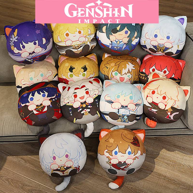 YB2 Genshin Impact Doll Trowing Pillow Anime Cushion Plush Toys Kazuha ...